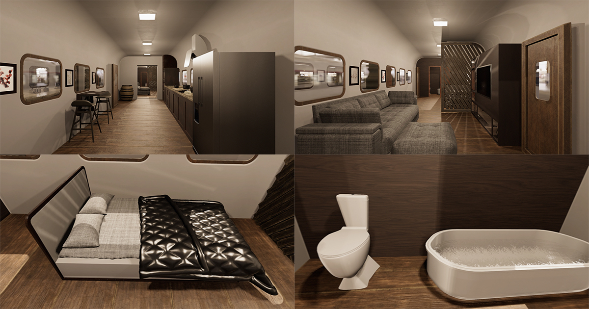 Dream_Train | 3D Environments | Unity Asset Store