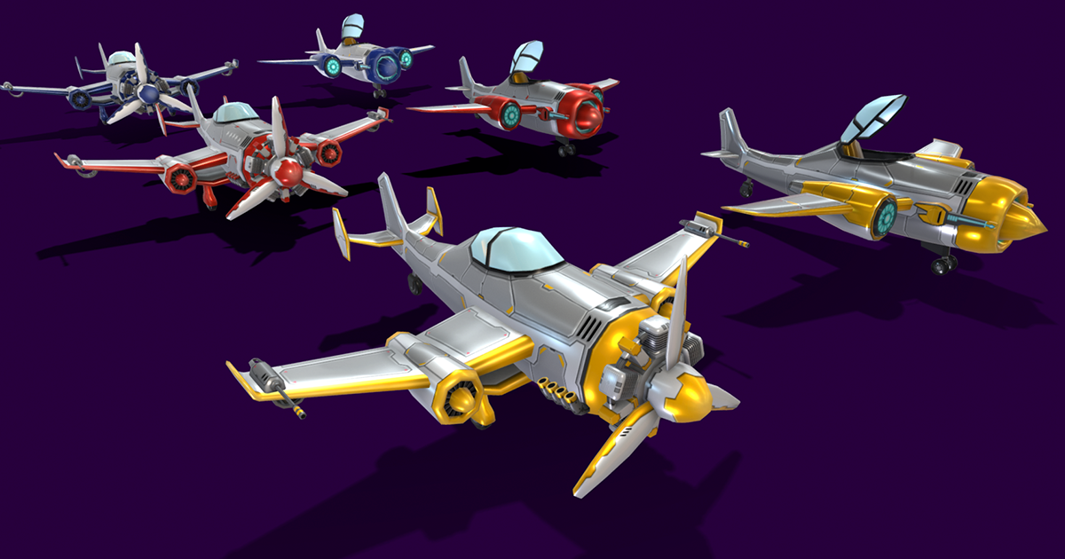 VIASS AIR PLANES | 3D Air | Unity Asset Store