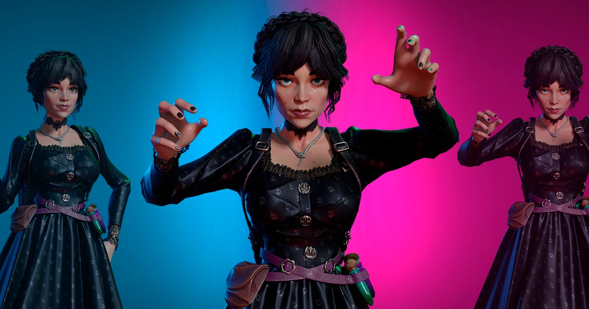 Witchgirl | 3D Characters | Unity Asset Store