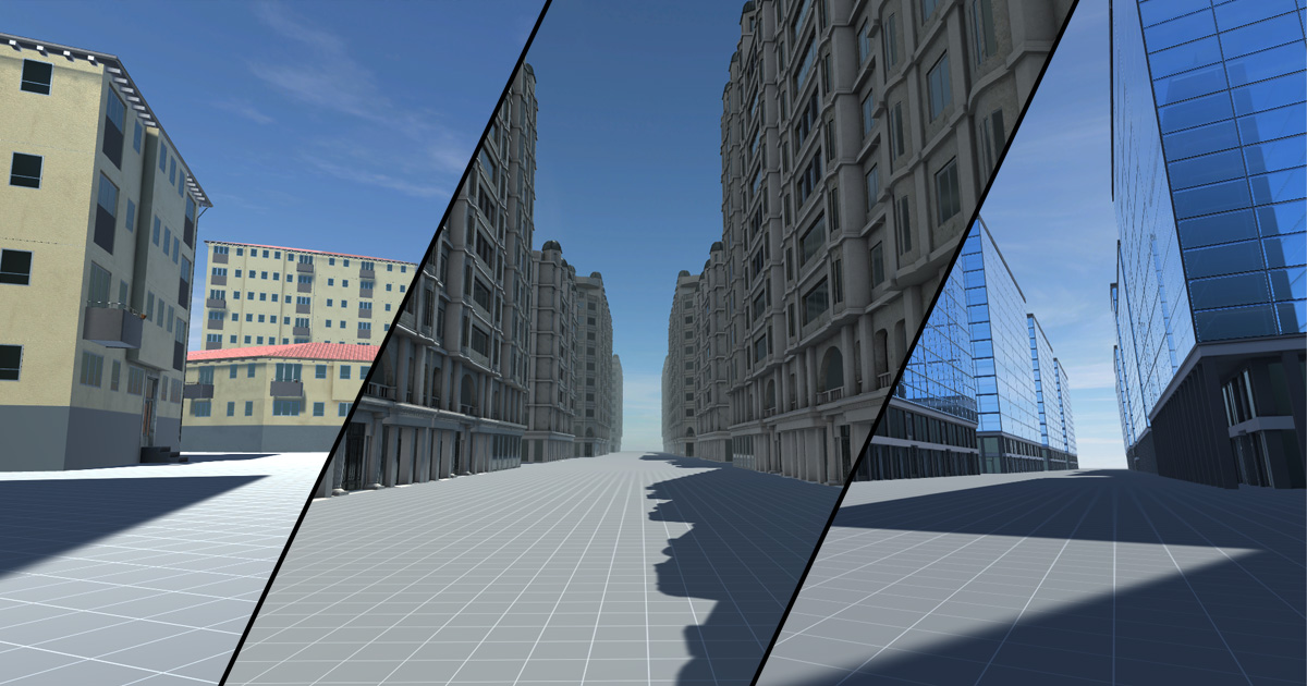 Modular Buildings Pack - ITCL Simulation Technologies | 3D Urban ...