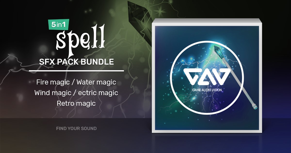 Spell sound effect bundle pack | Audio Sound FX | Unity Asset Store