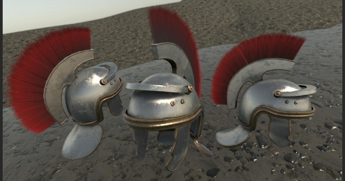 Centurion Helmet | 3D Props | Unity Asset Store