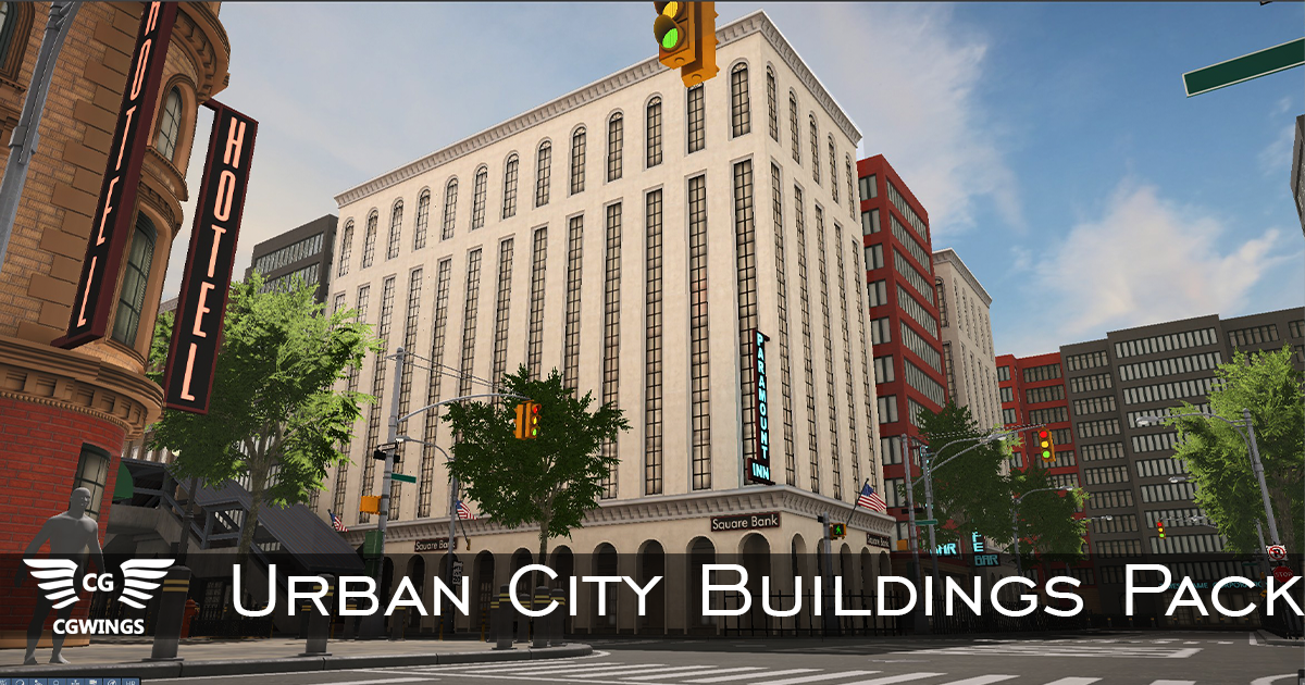 Urban City Buildings Pack | 3D Urban | Unity Asset Store