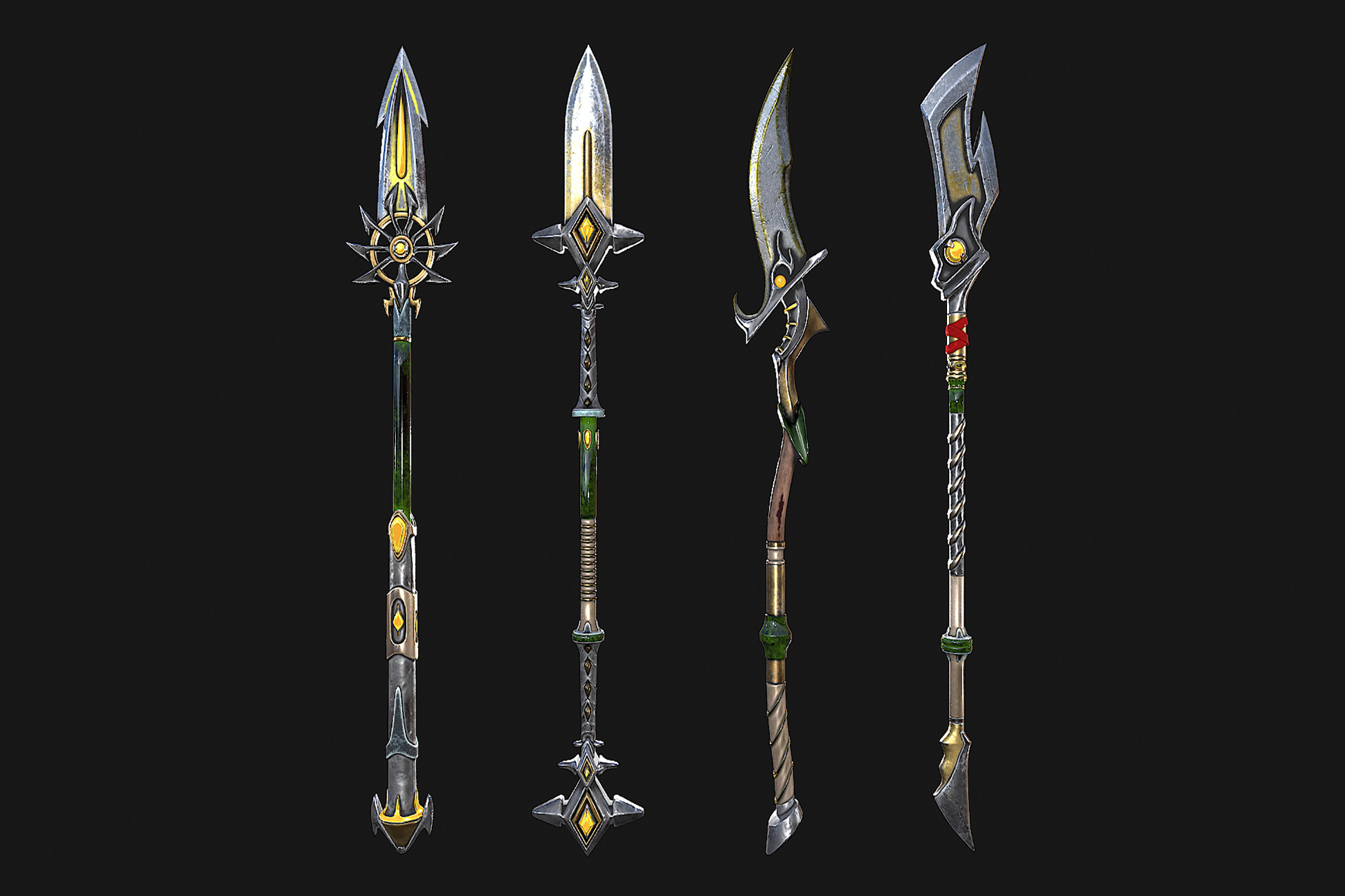 War_staves | 3D Weapons | Unity Asset Store