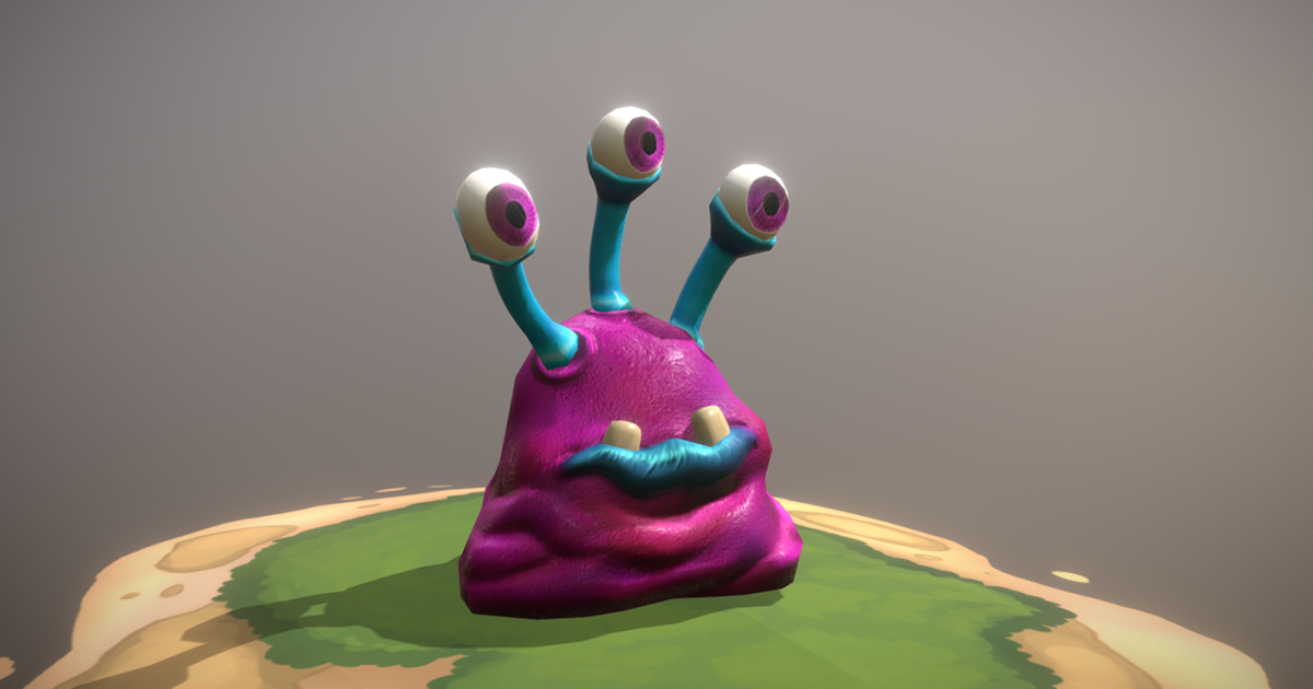 Slug virus bacteria or aliens | 3D Characters | Unity Asset Store