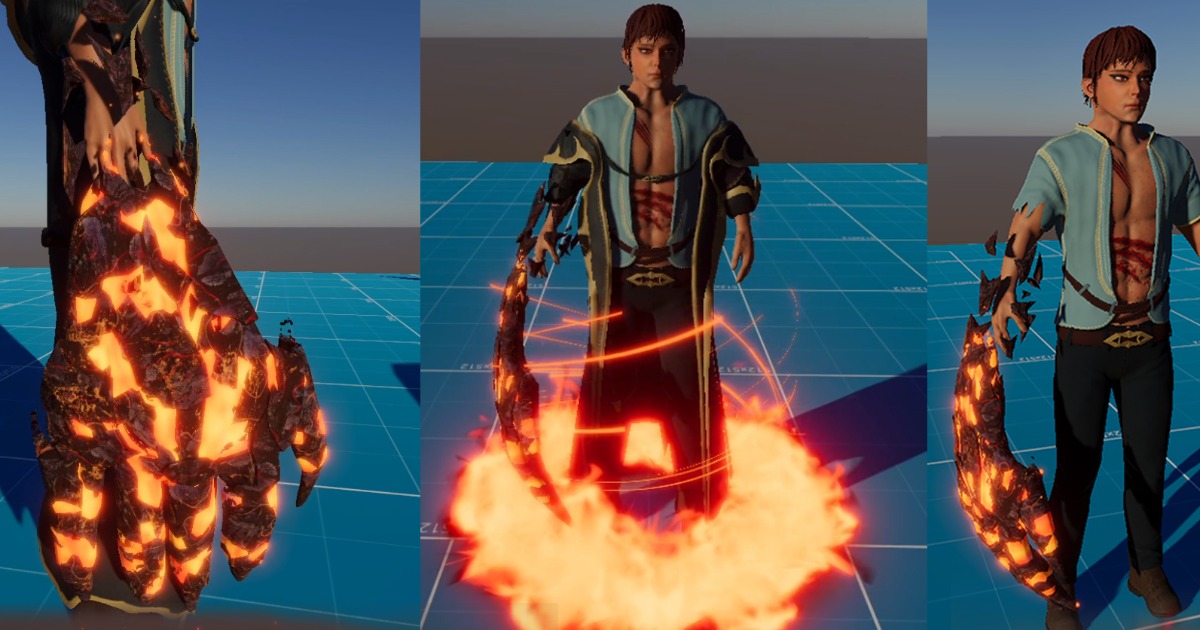 Anime Style 3D Character Model (Animations, VFXs, Demo Scripts ...