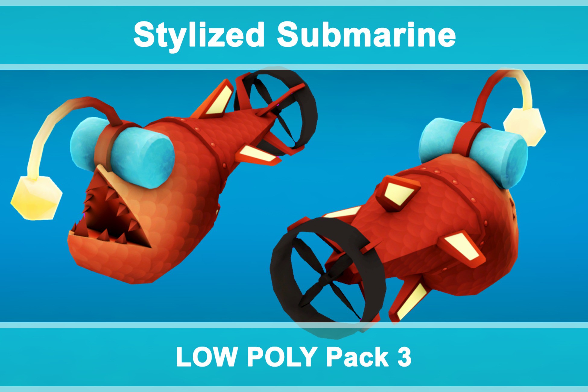 stylized submarine pack 3 | 3D 乗り物 | Unity Asset Store