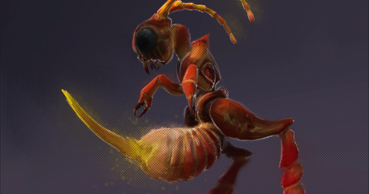 Lance Ant, Morbidly Scary Game Enemy | 3D Creatures | Unity Asset Store