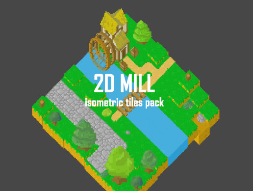 2D Mill isometric tiles pack | 2D 環境 | Unity Asset Store