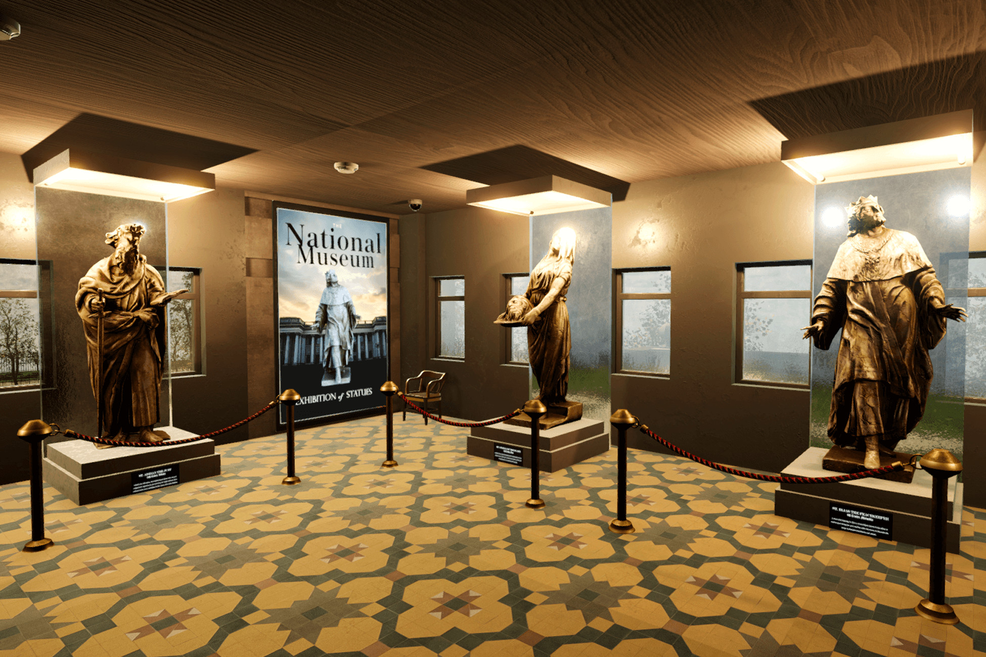Museum 2. (URP) | 3D Historic | Unity Asset Store