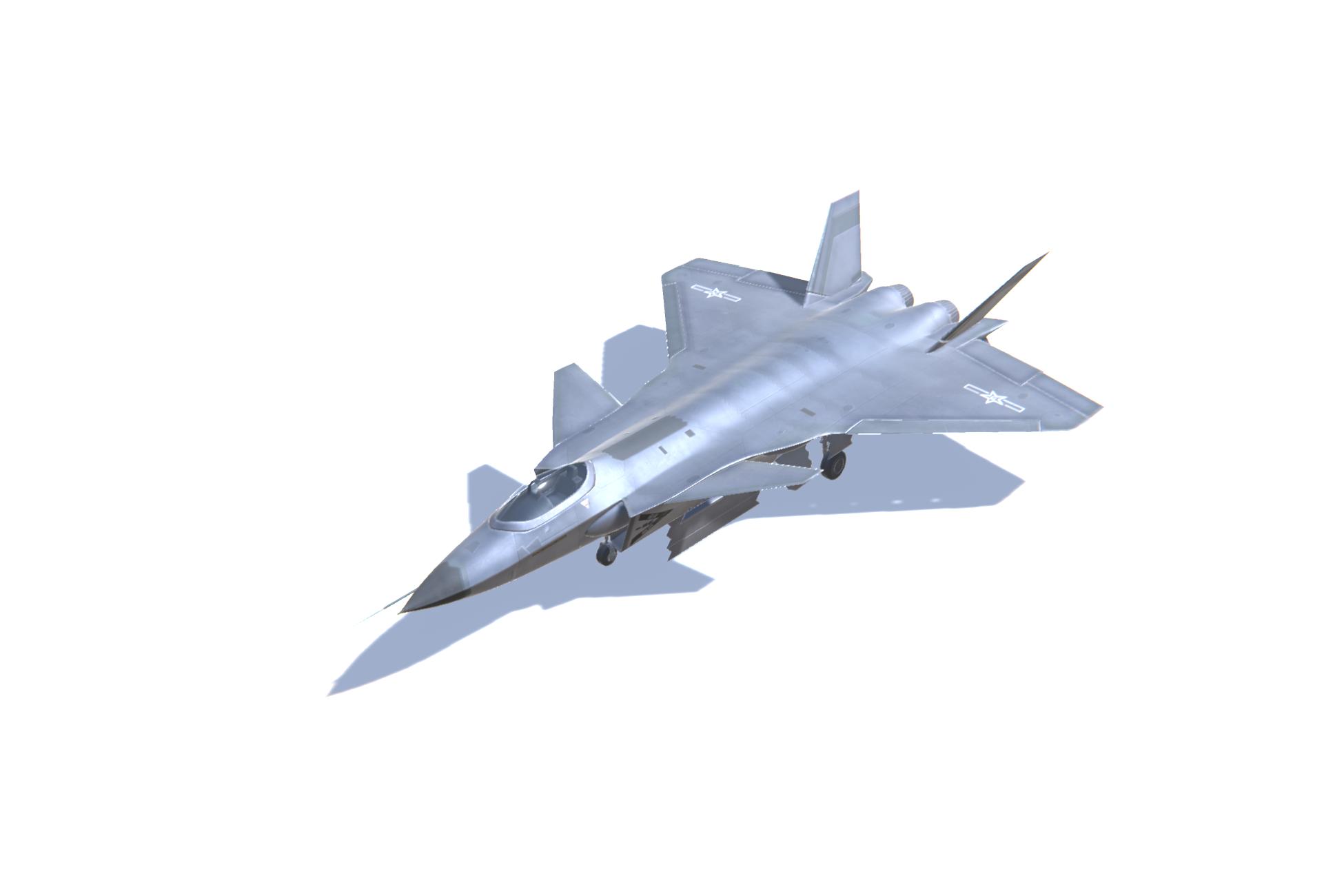 J-20 Black Eagle Jet Fighter Aircraft | 3D Air | Unity Asset Store