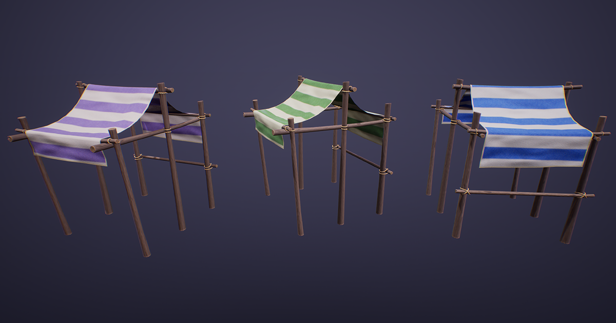 Stylized Small Market Stall | 3D Props | Unity Asset Store