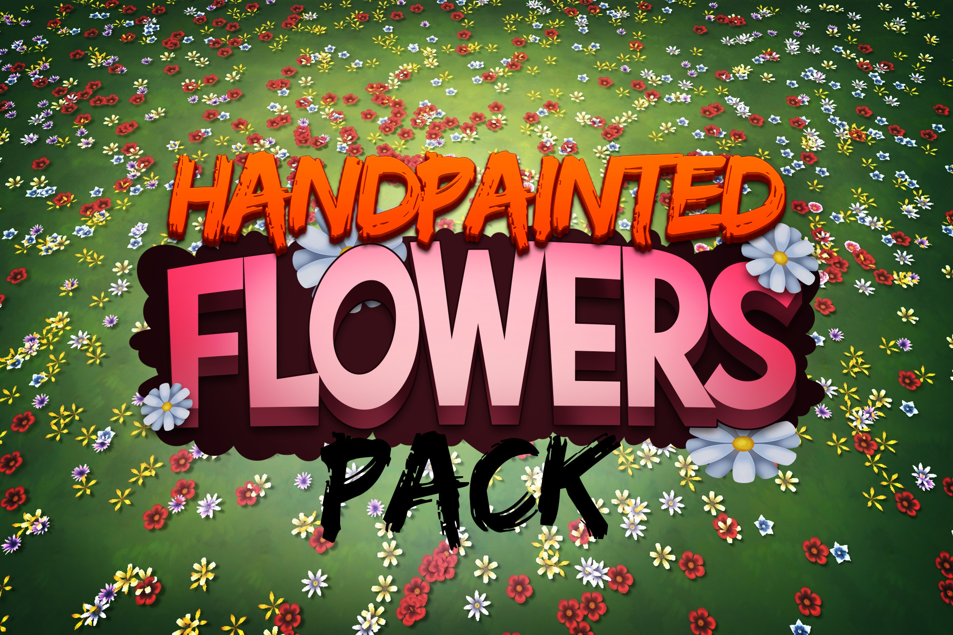 3D Handpainted Flowers | 3D Flowers | Unity Asset Store