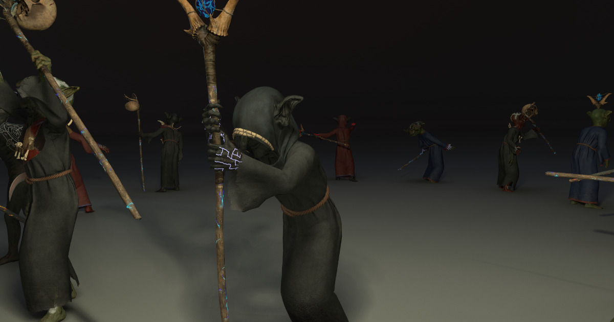 Goblin shaman and mage | Characters | Unity Asset Store