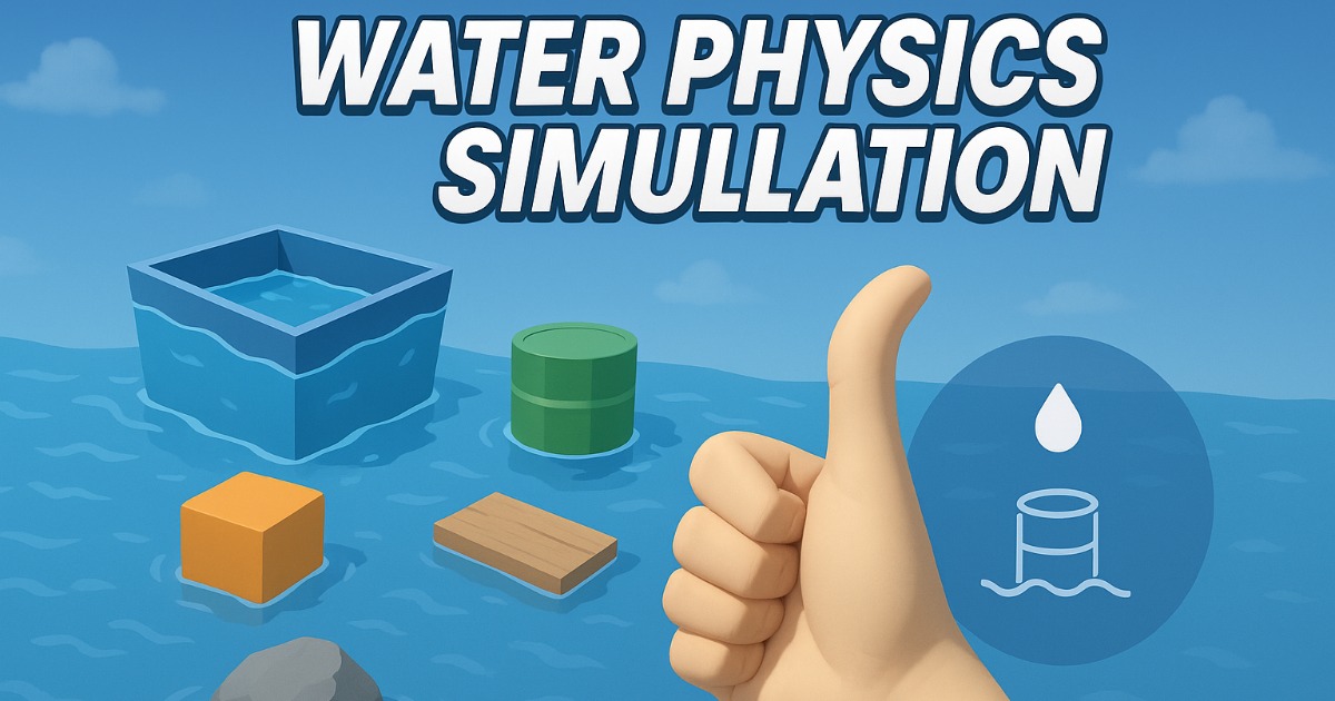 Easy Water Physic -VR Ready | Physics | Unity Asset Store