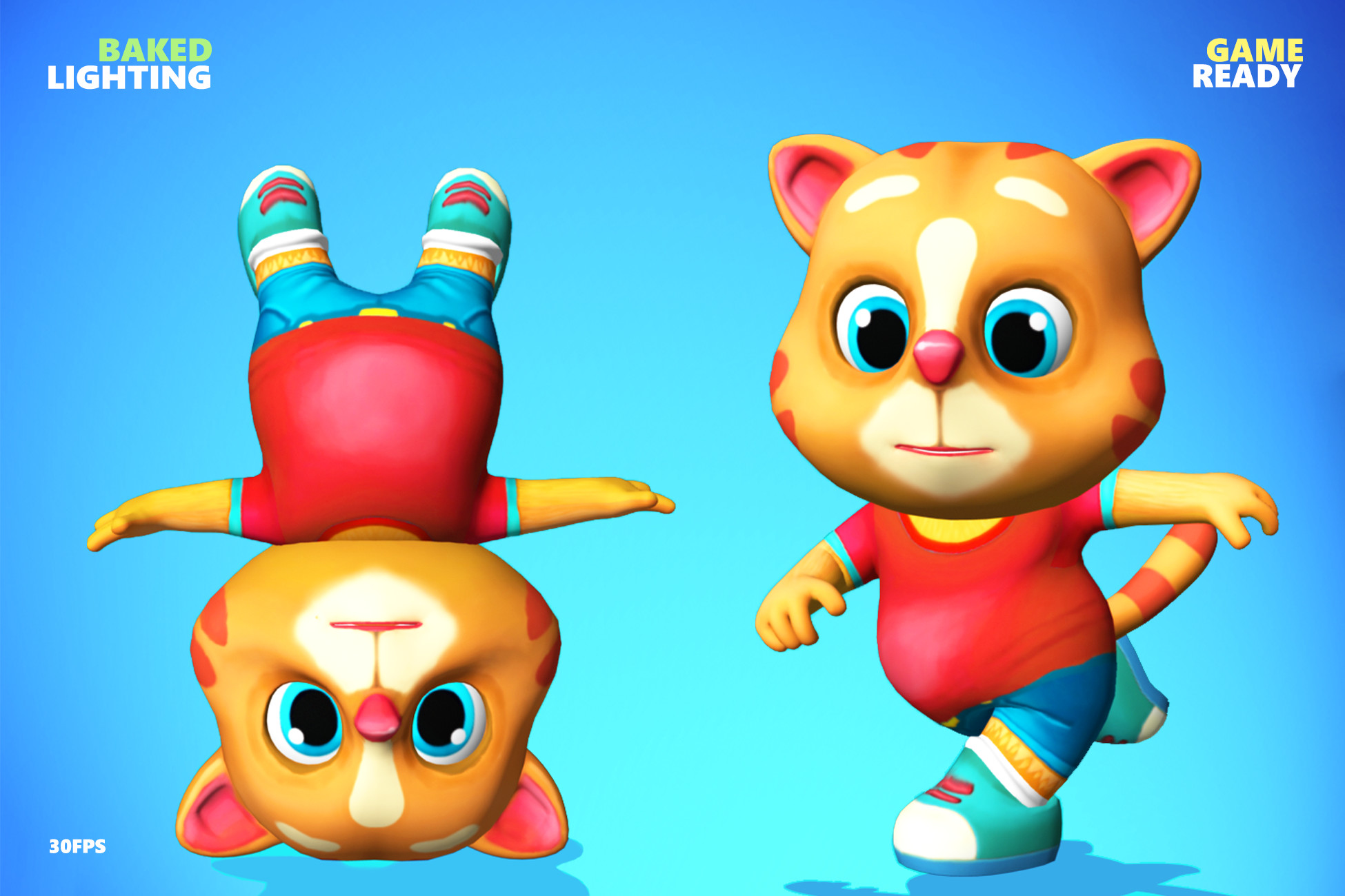 Cat Kitten Animated | 3D Animals | Unity Asset Store
