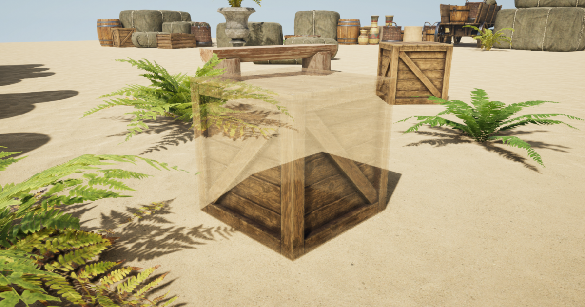 Collider Based Object Fade Particleseffects Unity Asset Store 3596
