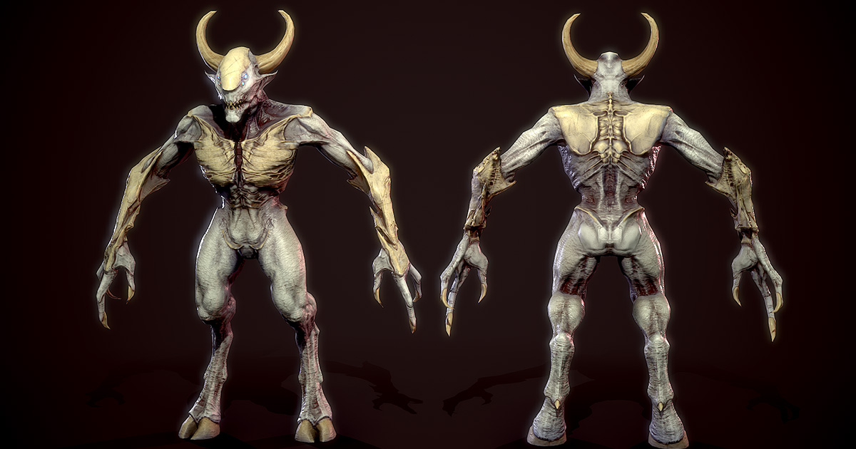 Demon imp | 3D Humanoids | Unity Asset Store