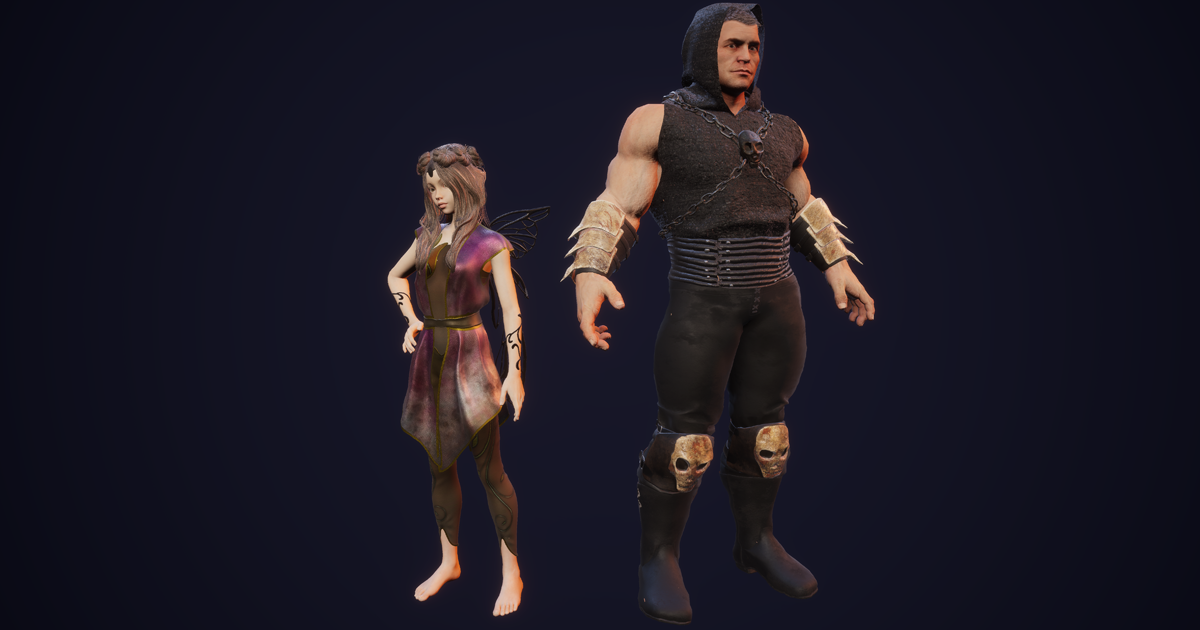 Fantasy Bundle Two from Tafi | 3D Clothing | Unity Asset Store