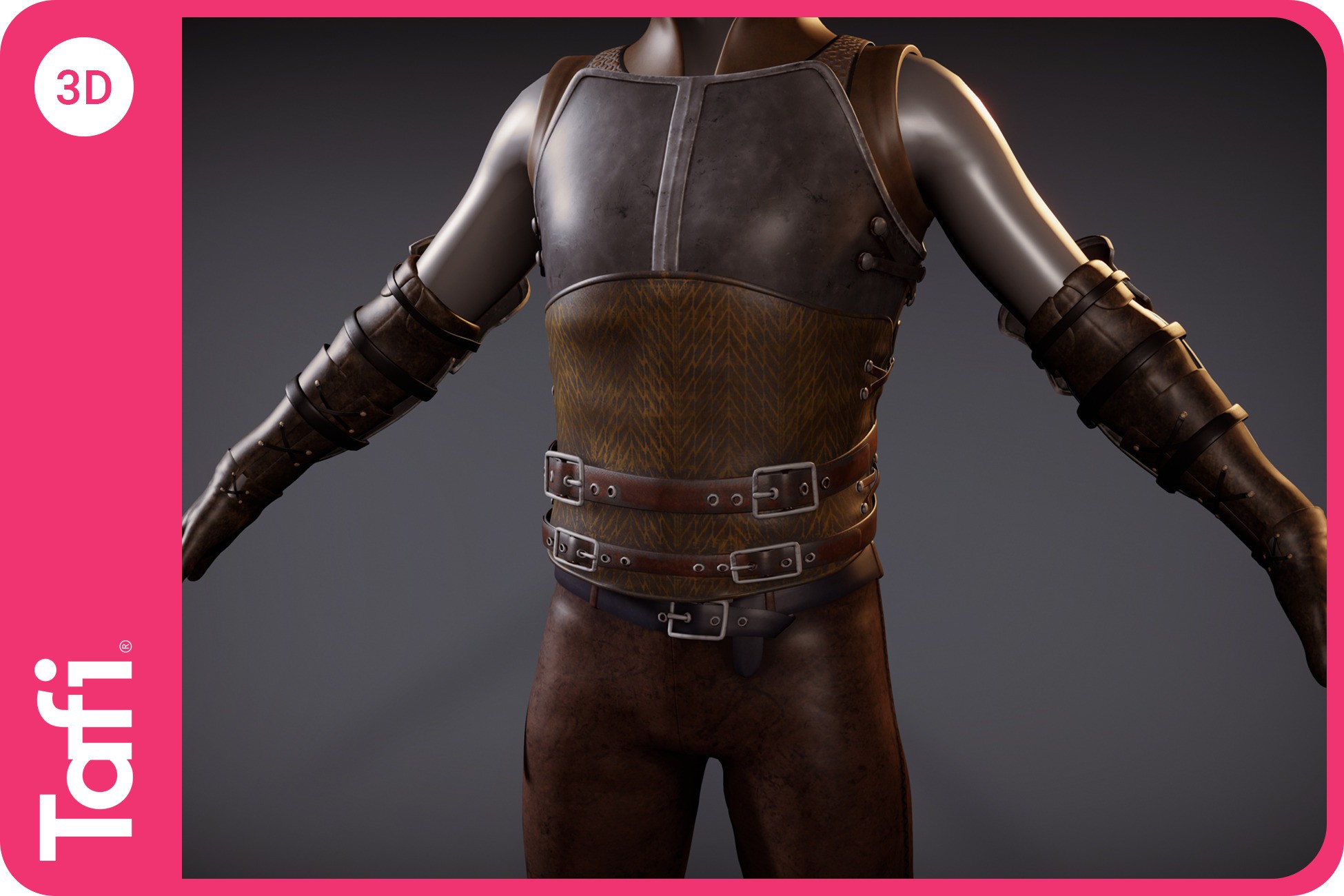 Paladin of Solitude Outfit Male from Tafi | 3D Clothing | Unity Asset Store