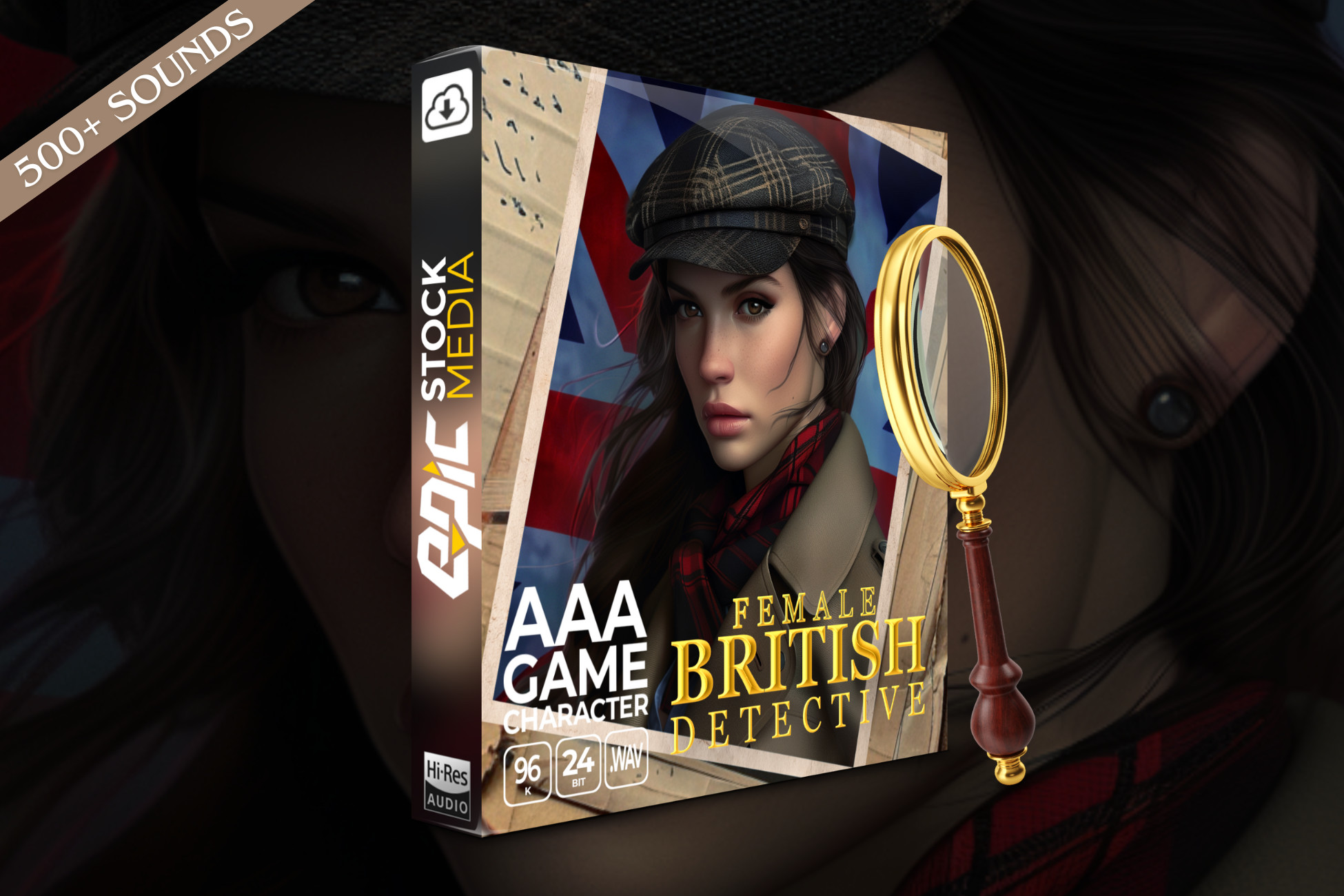 AAA Game Character British Female Detective | Voices Sound FX | Unity ...