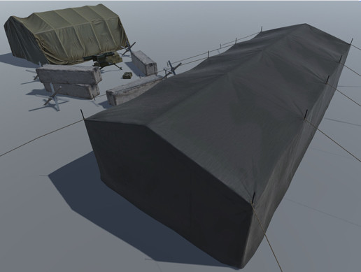 Military Camp Props | 3D Industrial | Unity Asset Store