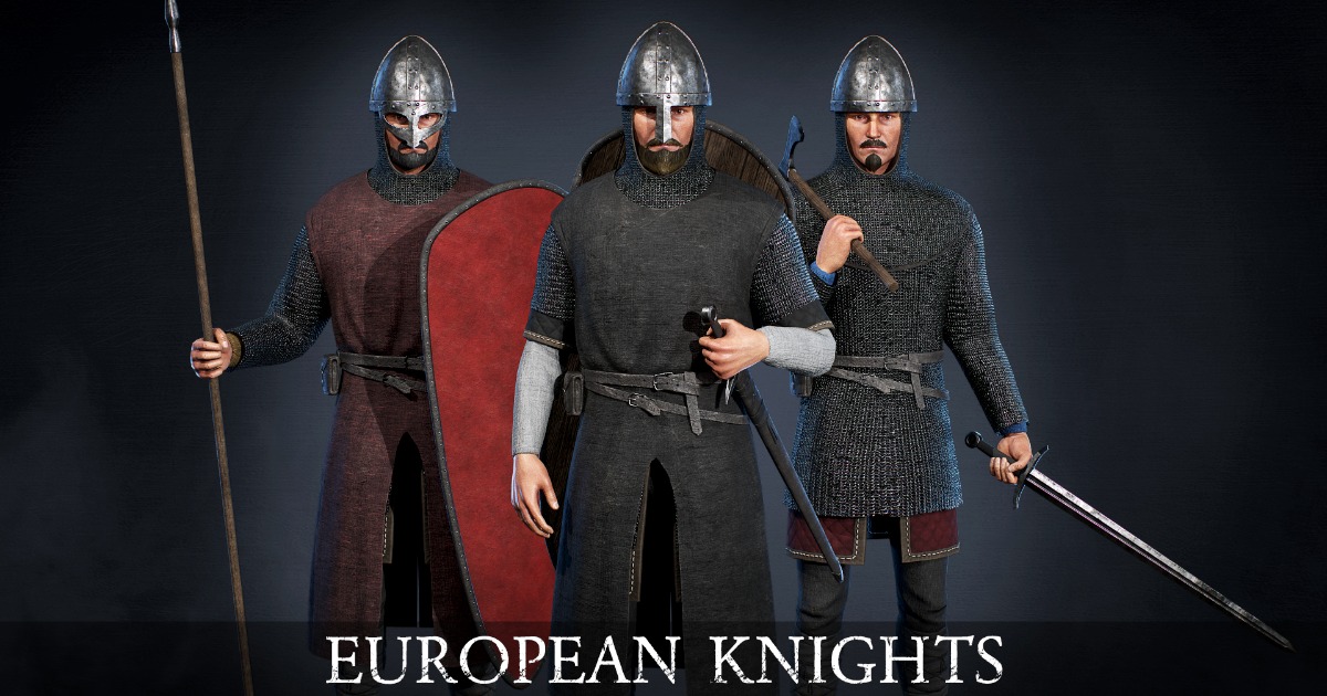 European Knight 01 | Characters | Unity Asset Store