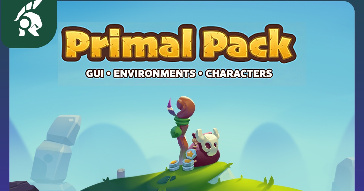 Primal Pack: GUI, Environment, Characters | 2D | Unity Asset Store