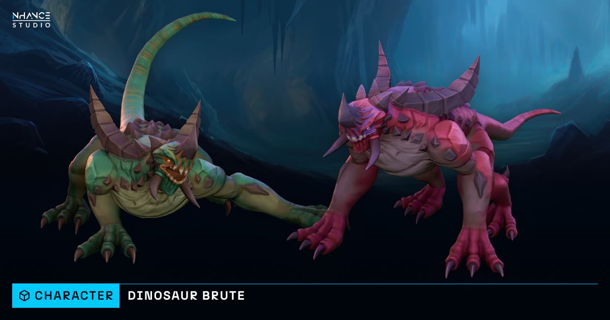 Stylized Dinosaur Brute | 3D 動物 | Unity Asset Store