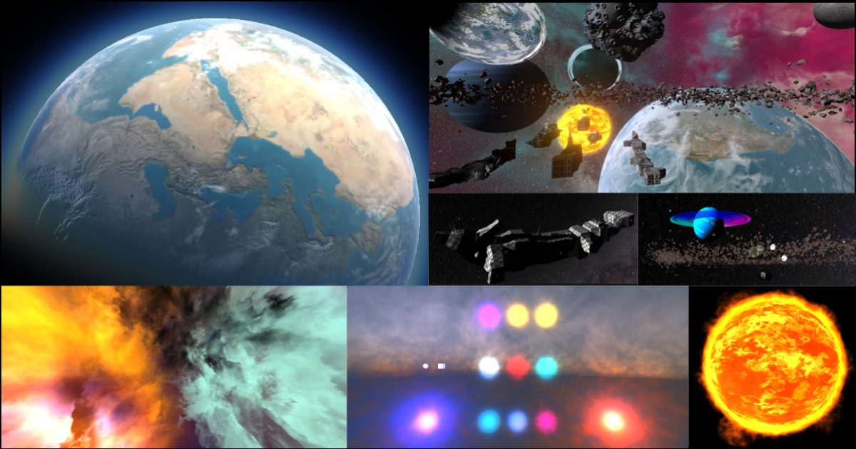 ORION Space Scene Generation Framework | Level Design | Unity Asset Store