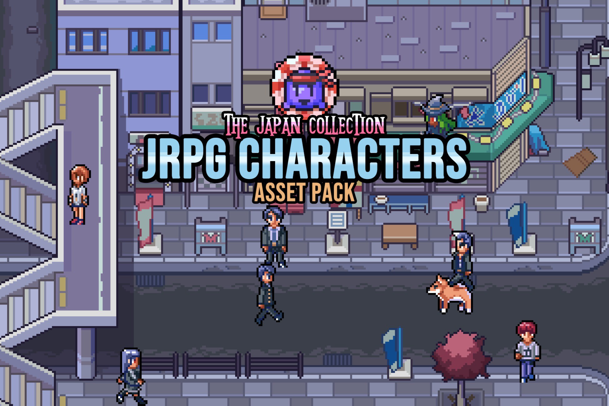 The Japan Collection: JRPG Characters Pack | 2D Characters | Unity Asset Store