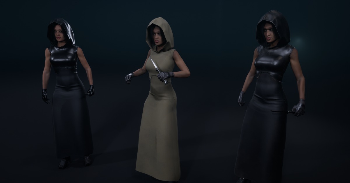 Girl_blade | 3D Characters | Unity Asset Store