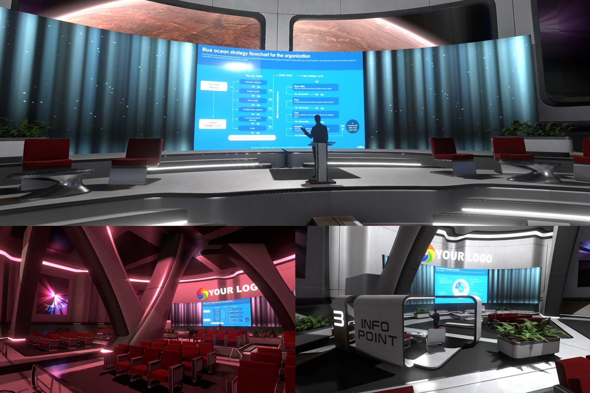 3D Showroom Level Kit Vol 18 | 3D Environments | Unity Asset Store