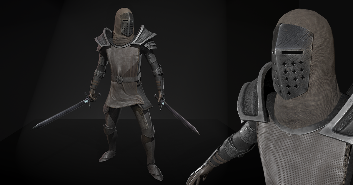Desert knight | Characters | Unity Asset Store
