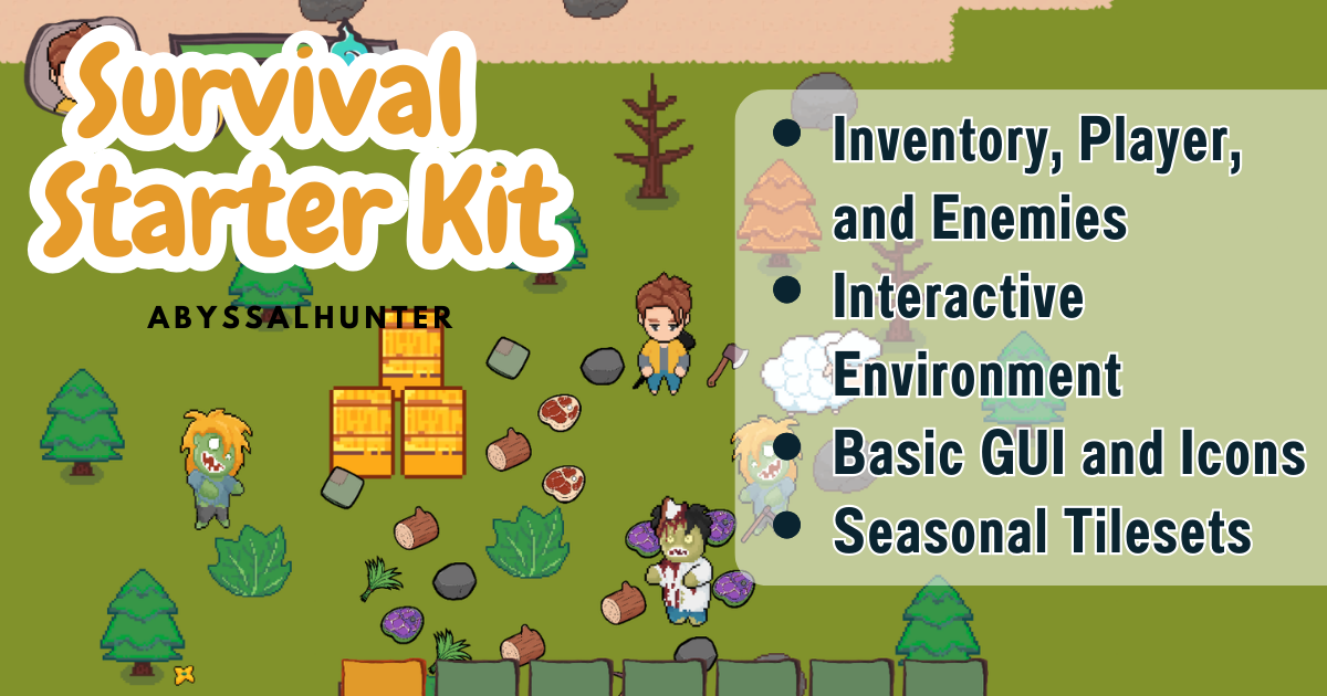 2D Survival Shooting Starter Kit | Packs | Unity Asset Store