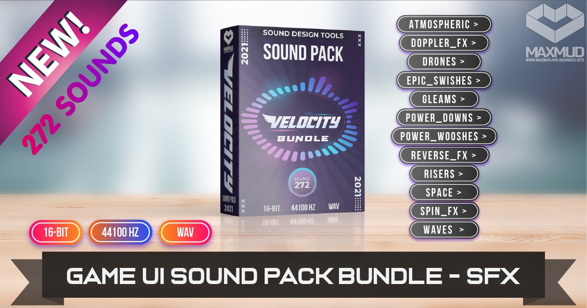 VELOCITY_SoundPack_Bundle | Audio Sound FX | Unity Asset Store