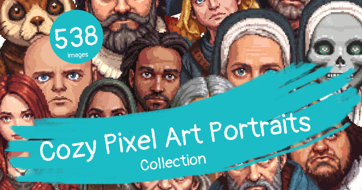 Cozy Pixel Art Portraits Collection | 2D Characters | Unity Asset Store