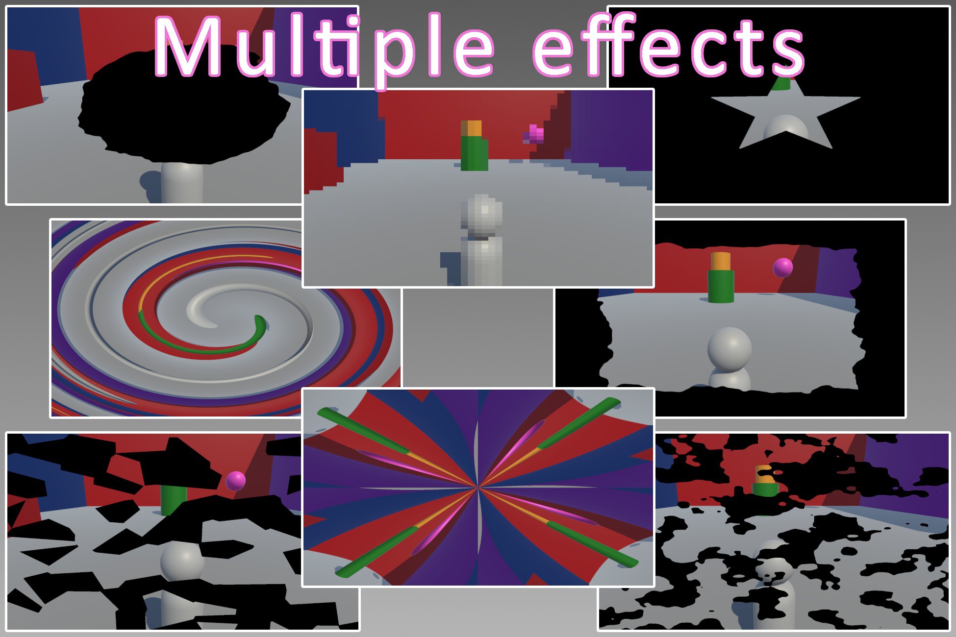Teleport Effect | 全屏与镜头效果 | Unity Asset Store