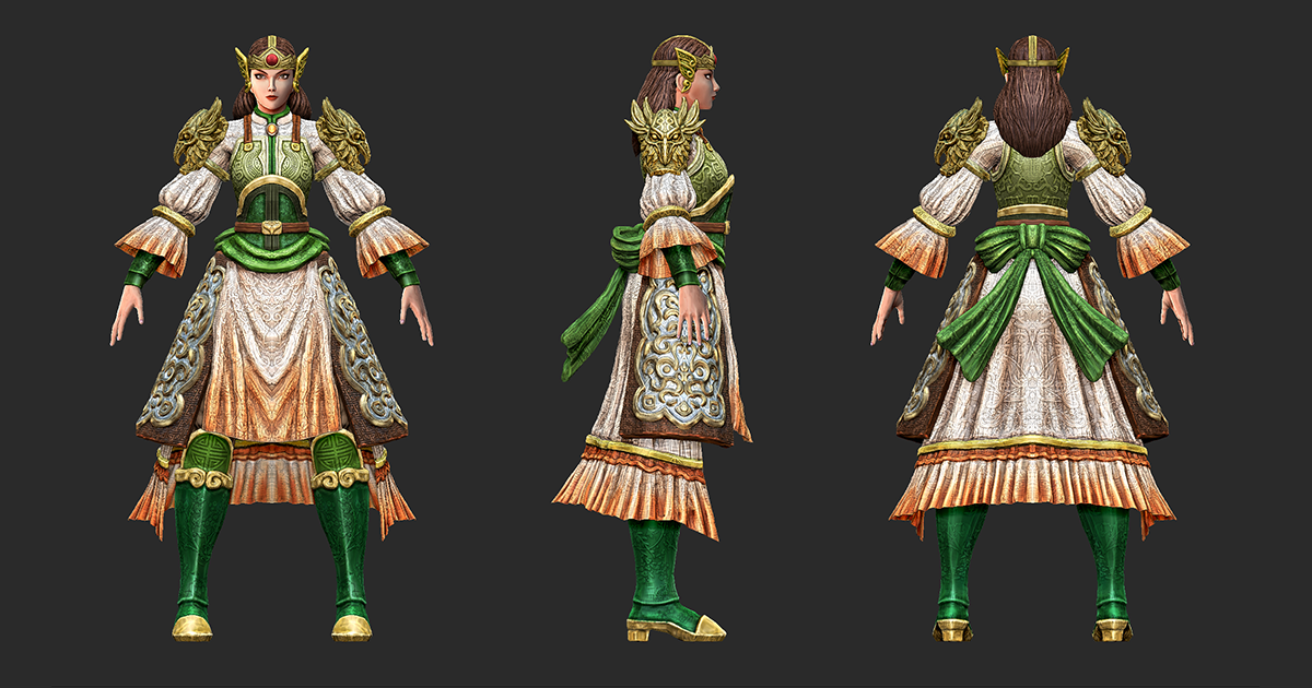 Battle Girl 1 | 3D Characters | Unity Asset Store