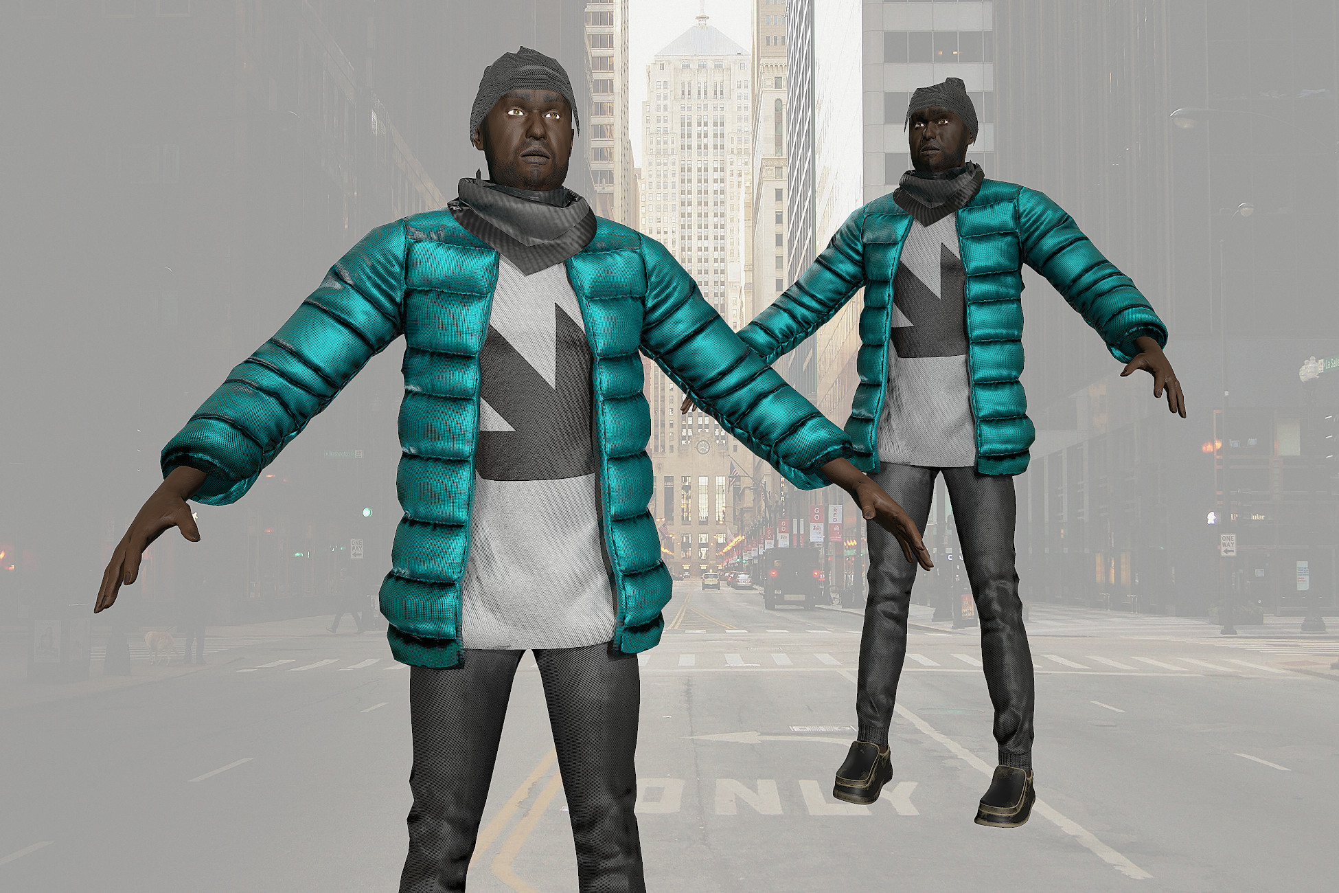 Street man. City people | 캐릭터 | Unity Asset Store