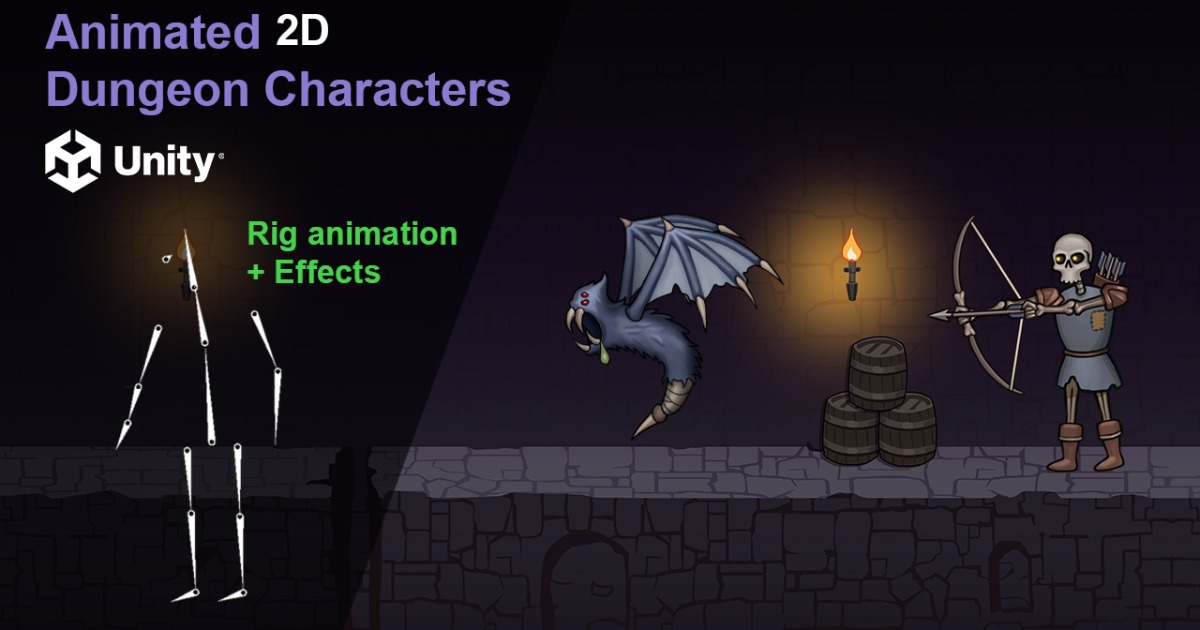 Dungeon Characters 2D | 2D Characters | Unity Asset Store