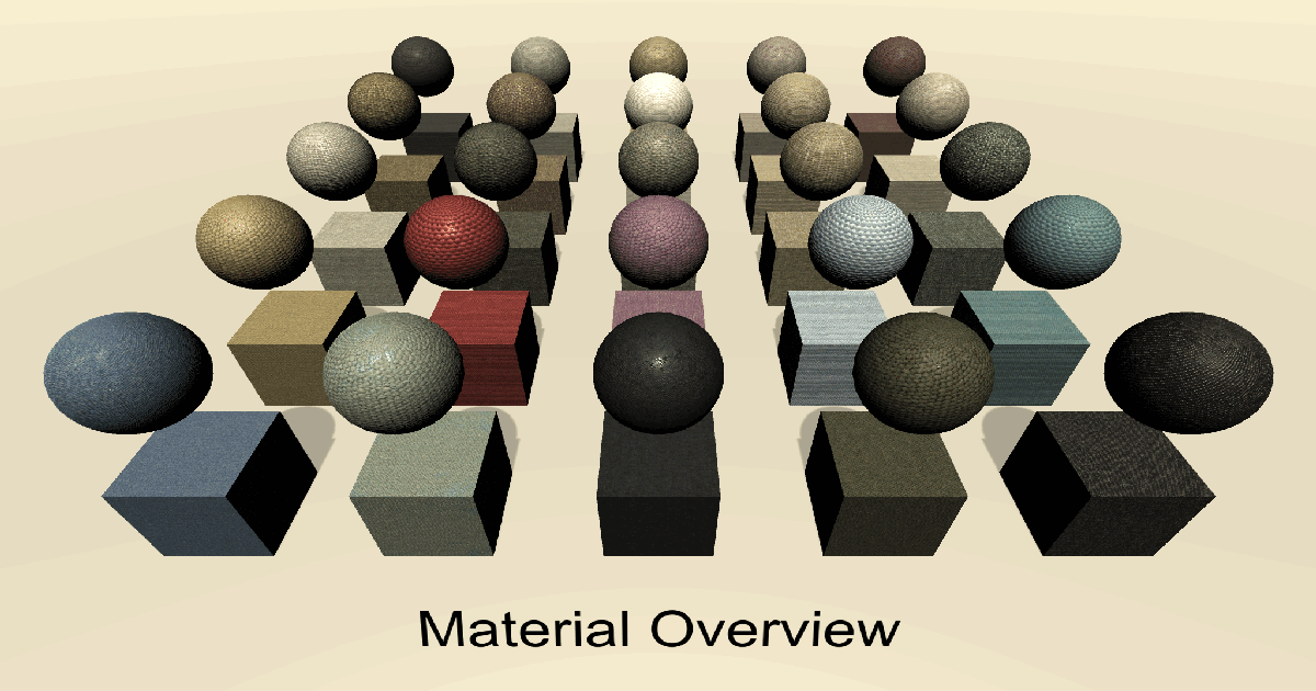 75 Fabric Materials Ready, Volume. 6 | 2D Fabric | Unity Asset Store