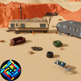 Desert Environment pack - Low Poly 3D