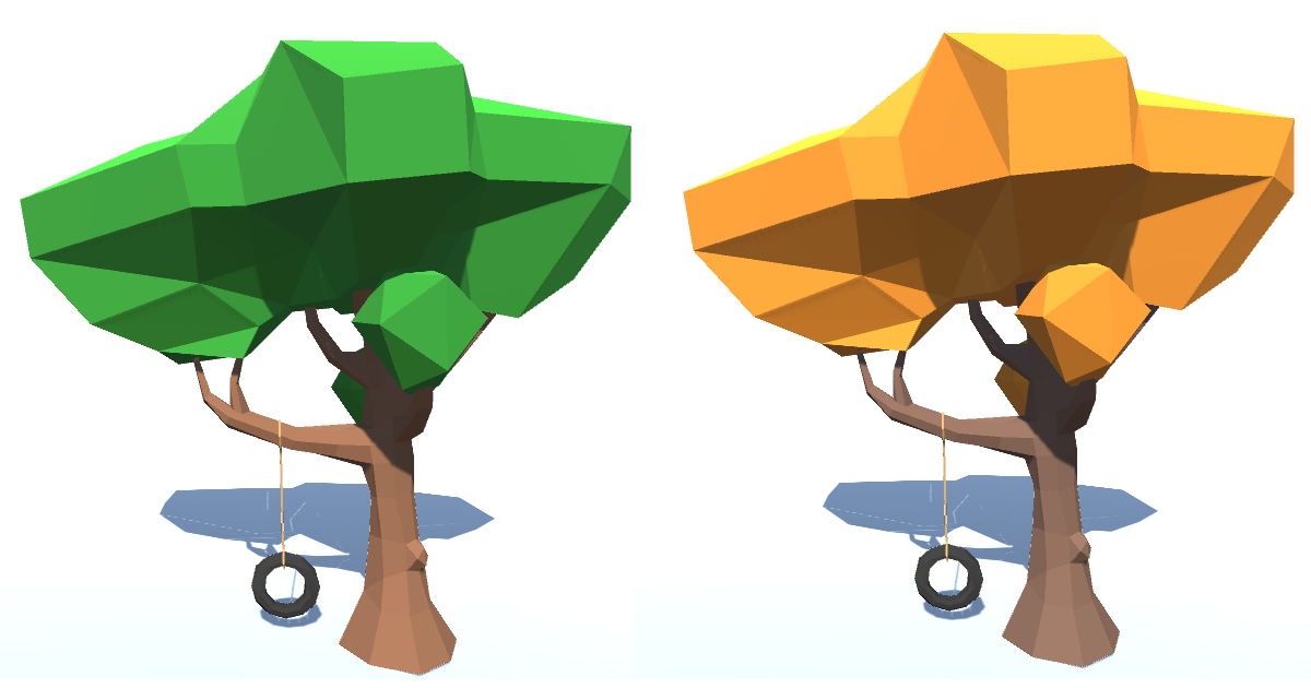 Low Poly Swing Tree | 3D | Unity Asset Store