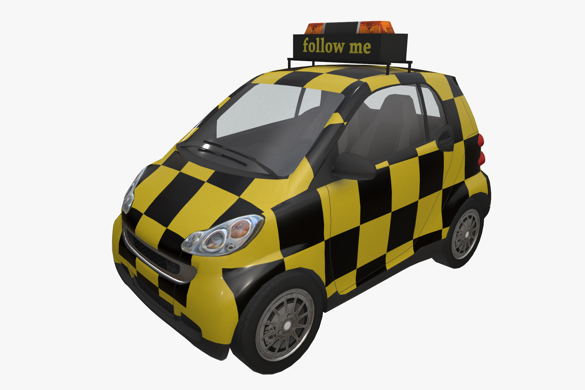 Airport Follow Me Car (430) | 3D Land | Unity Asset Store