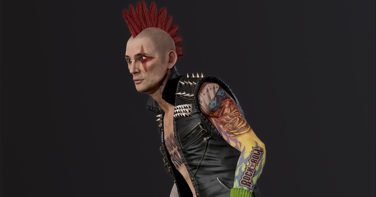punk 1 | Characters | Unity Asset Store