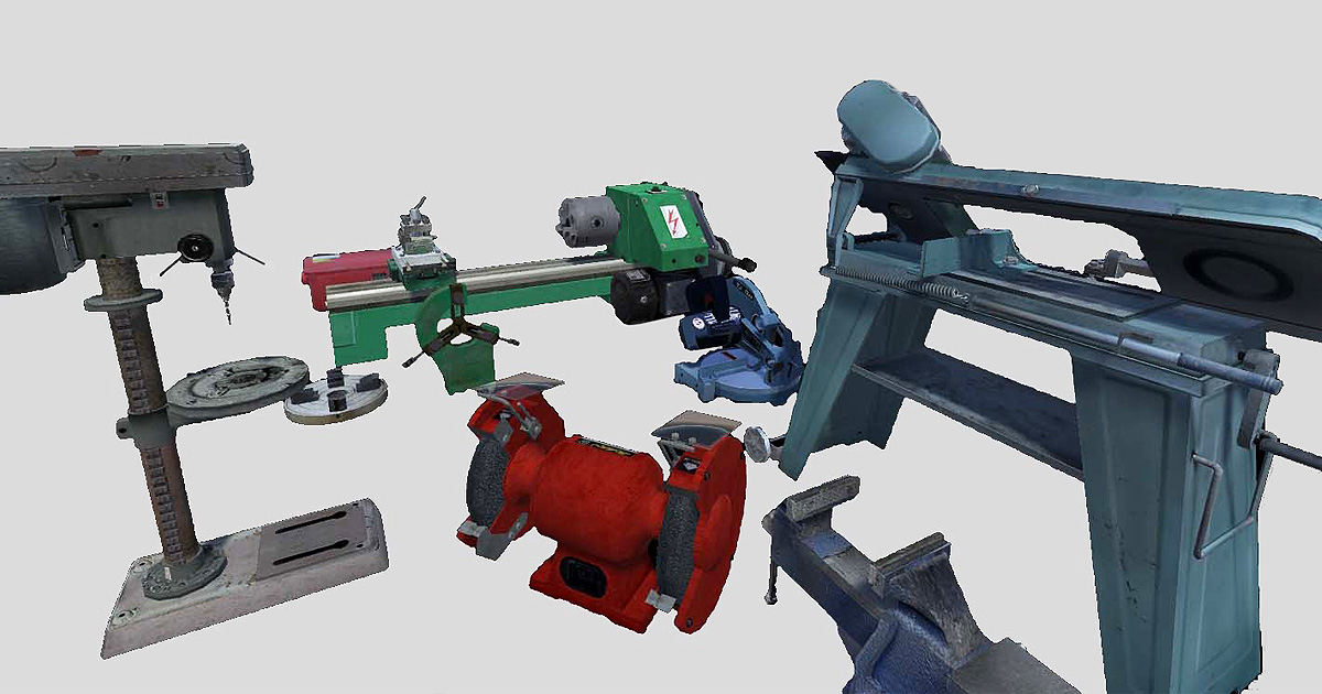 Machine workshop tools | 3D Tools | Unity Asset Store