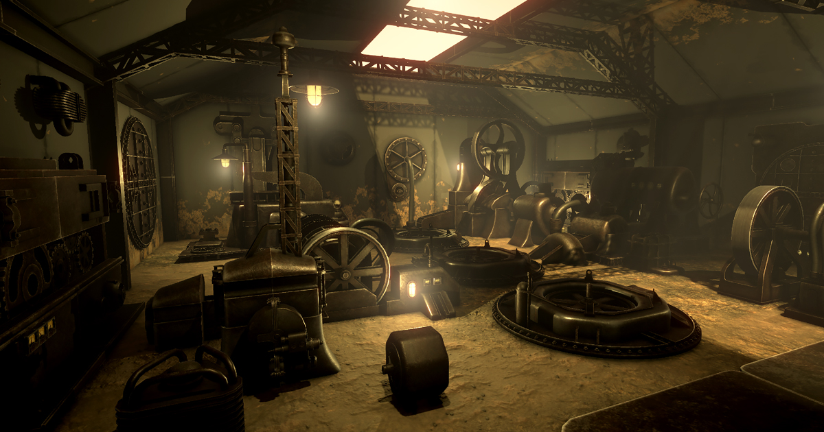 Diesel machines constructor | 3D Industrial | Unity Asset Store