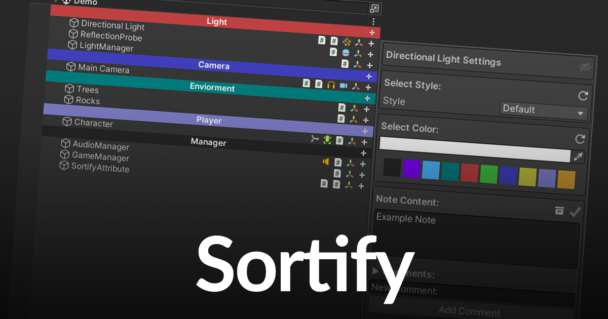 Sortify | Utilities Tools | Unity Asset Store Sortify | Utilities Tools | Unity Asset Store