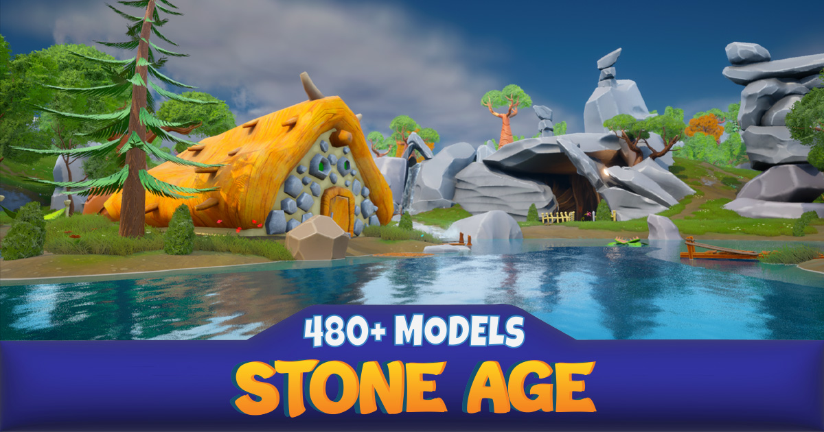 Stone Age Environment v2.0 | 3D Historic | Unity Asset Store